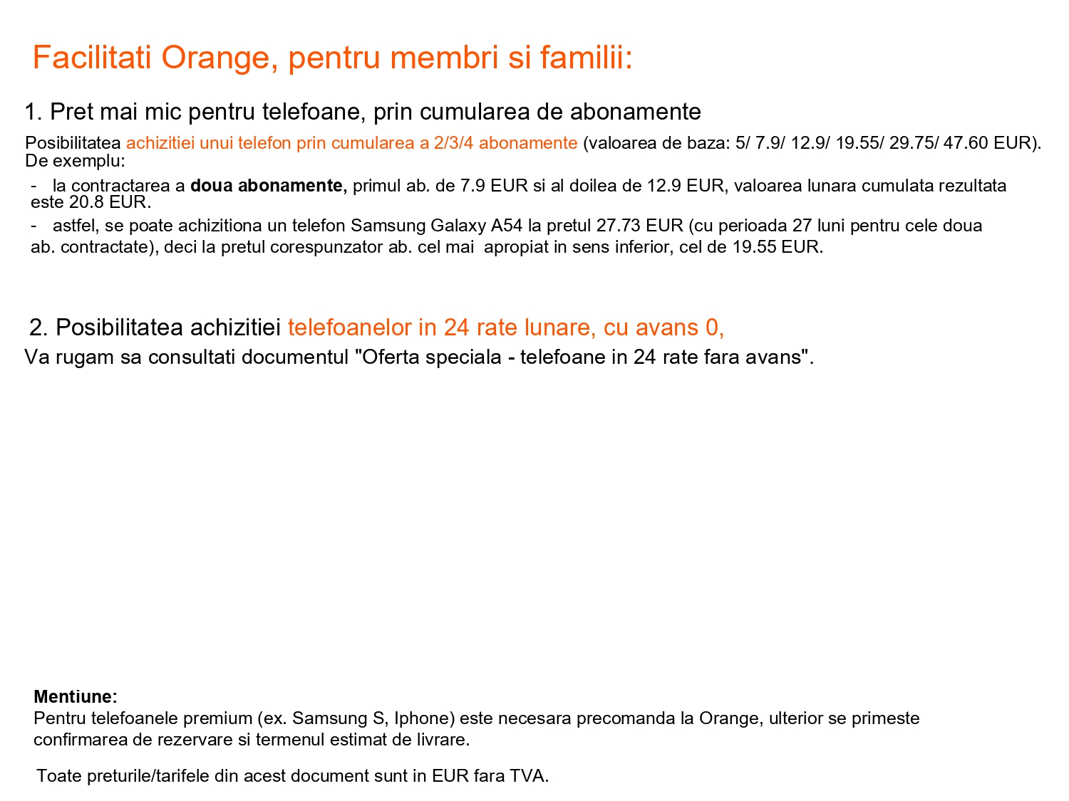 Oferta Orange | IPA ROMANIA